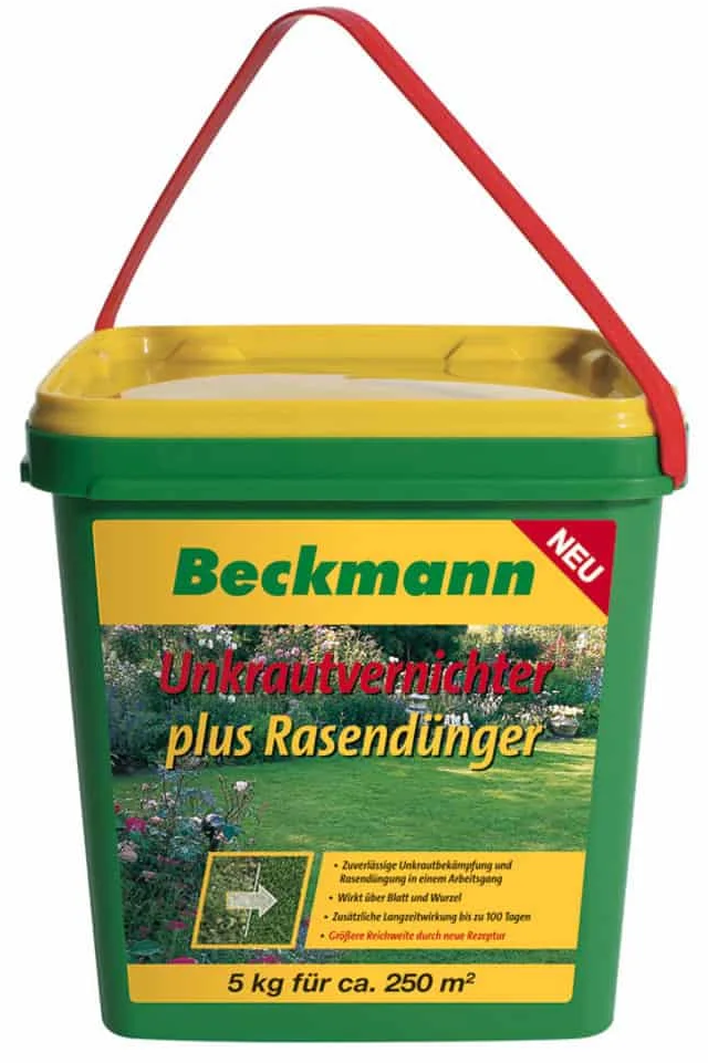 Rasendunger Mit Unkrautvernichter Beckmann